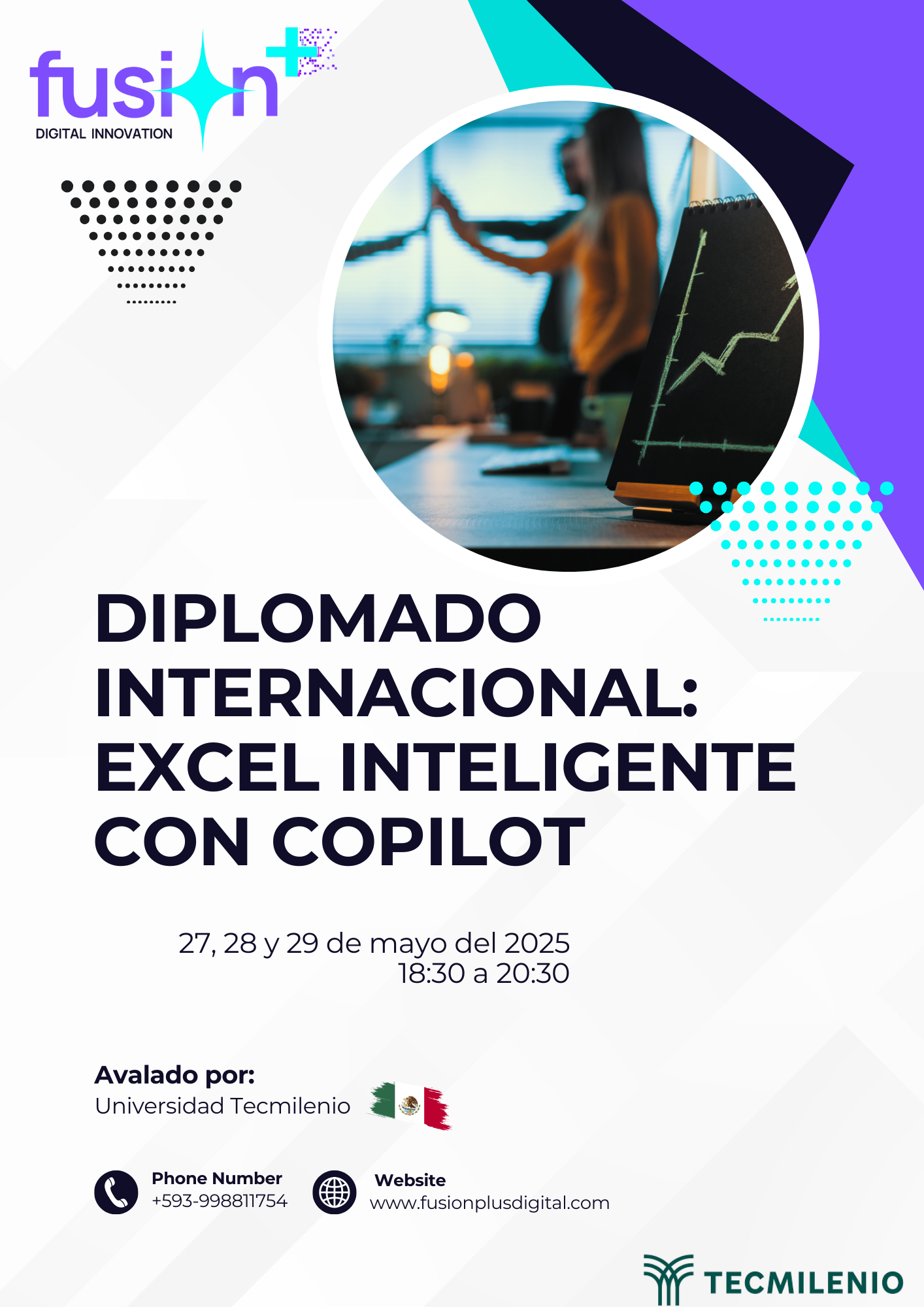 Diplomado Internacional: Excel Inteligente con Copilot - Fusion Plus ...